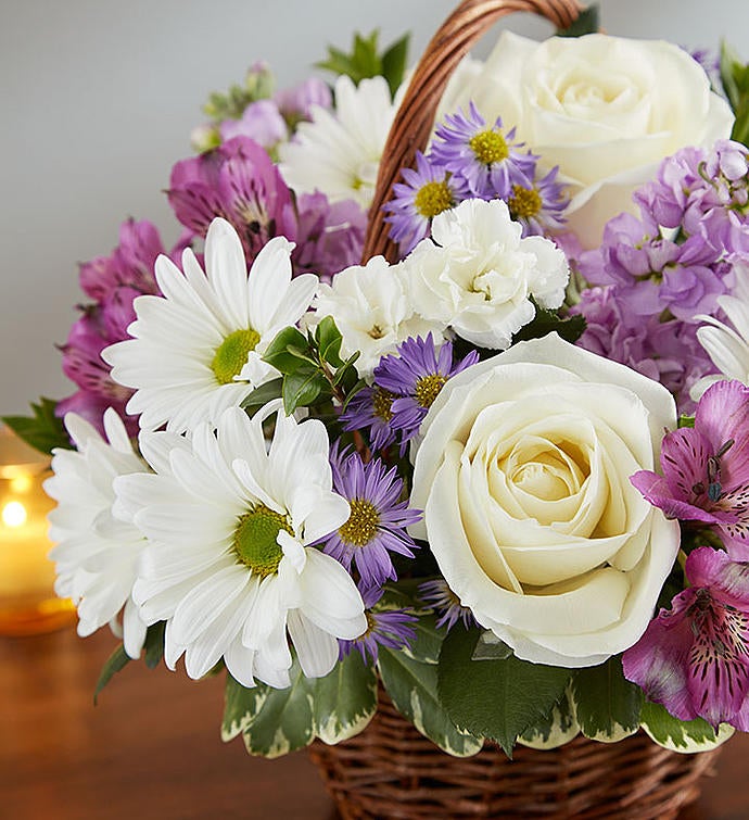 Peace, Prayers and Blessings™ - Lavender & White | 1800Flowers