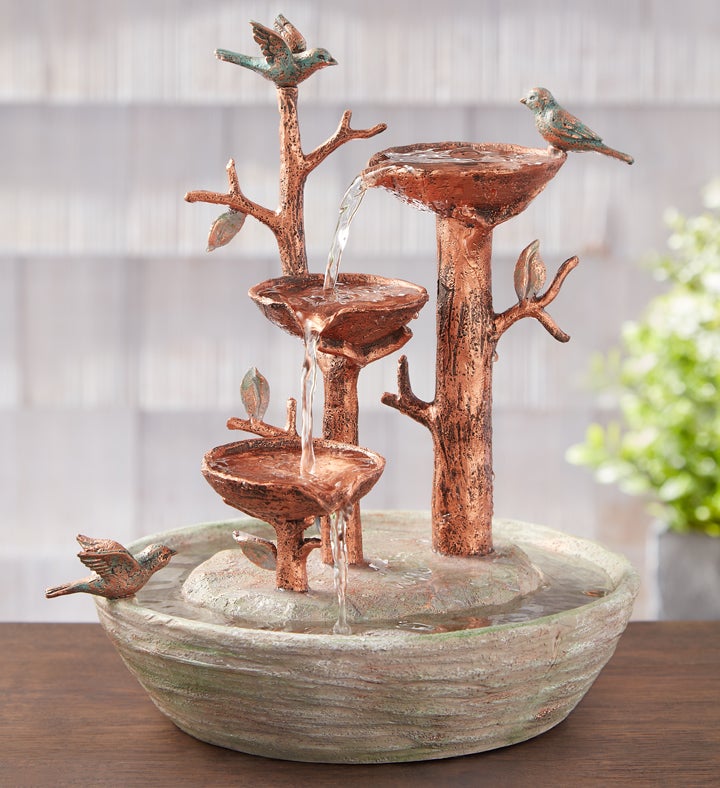 Bird Nest Water Fountain | 1800flowers.com