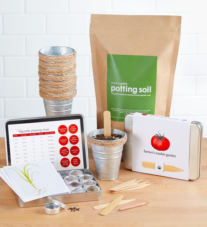 Farmer’s Market Garden Grow Kit | 1800Flowers.com - 158070