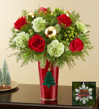 Christmas Flowers Delivery | Christmas Arrangements | 1800Flowers