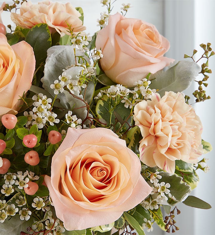 Perfectly Peach™ Bouquet from 1-800-FLOWERS.COM