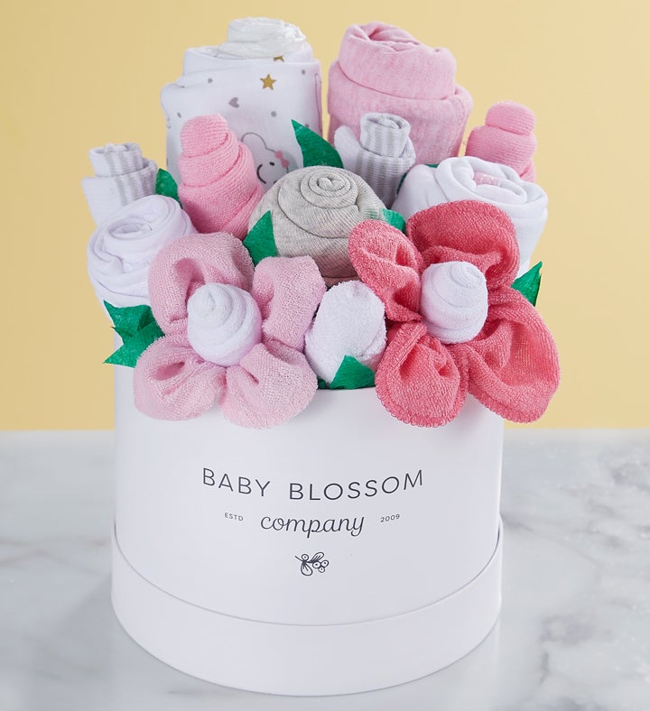 Baby Blossom Hat Box Gift Set 1800flowers Baby Blossom Hat Box Gift Set 1800flowers