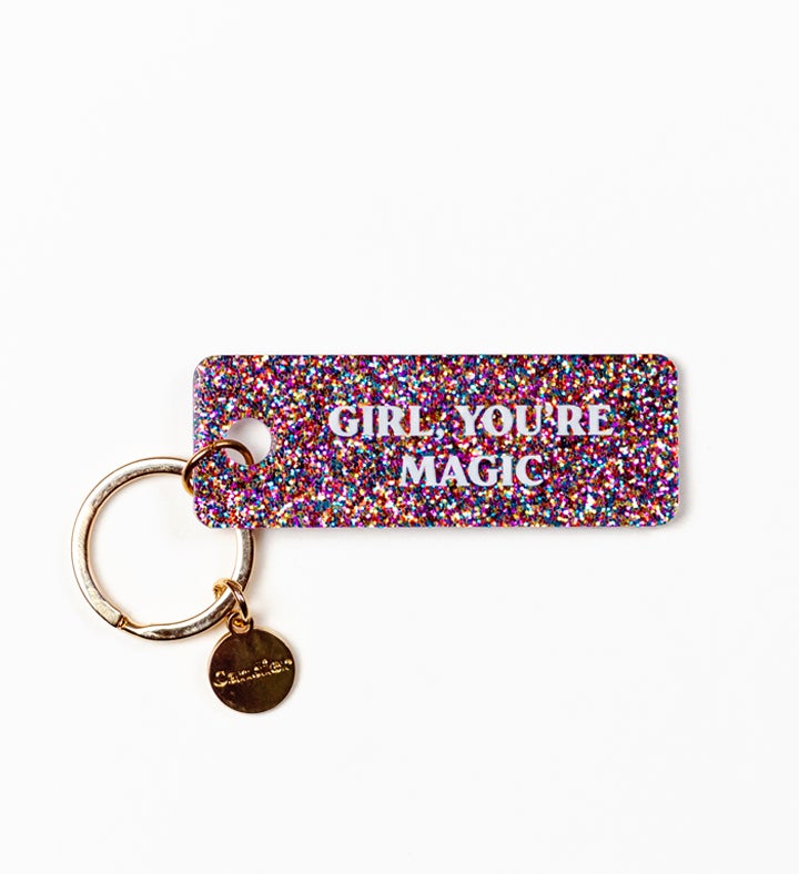 GIRL, YOU'RE MAGIC KEYCHAIN | 1800flowers.com