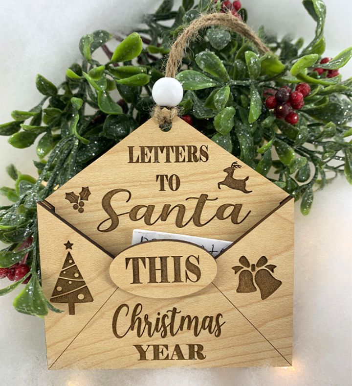 Kids Letters To Santa Holiday Envelope Ornament | 1800Flowers.com