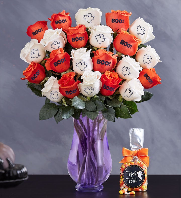 Conversation Roses™ Halloween | 1800Flowers.com