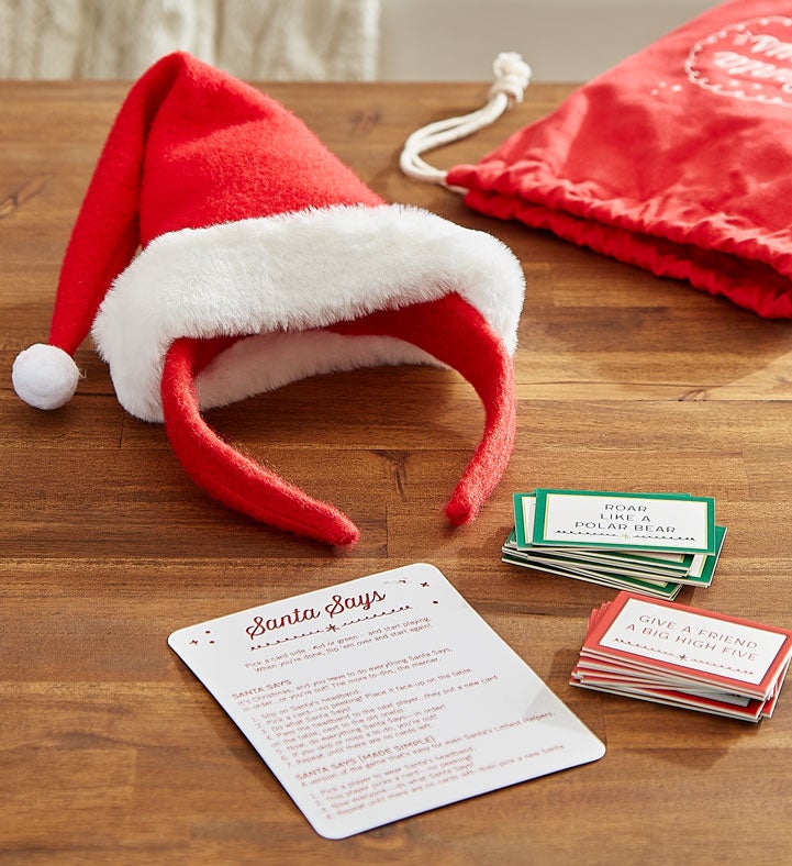Santa Says Christmas Game Gift Set | 1800flowers.com