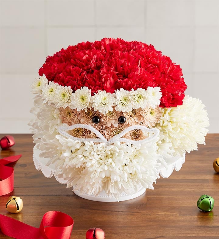 Jolly Santa Flower Cake™ | 1800Flowers.com