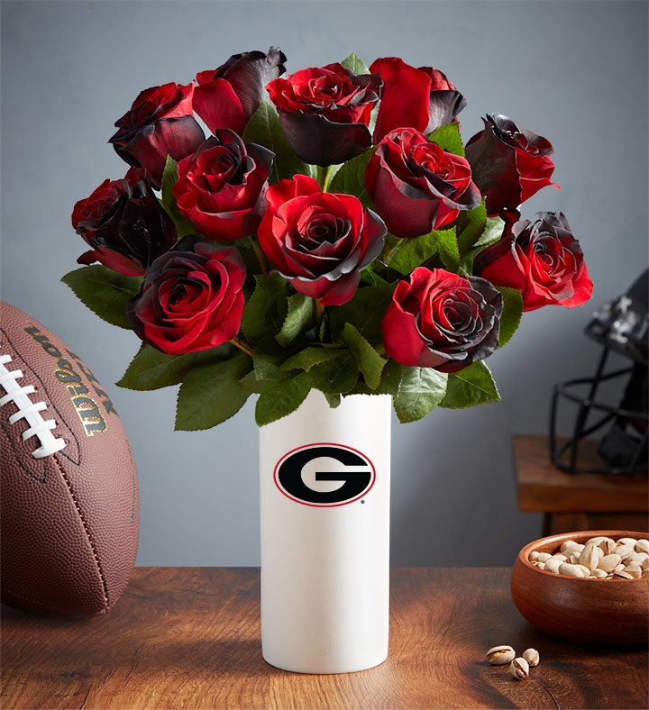 NCAA Georgia Bulldogs Custom Bouquet | 1800flowers.com