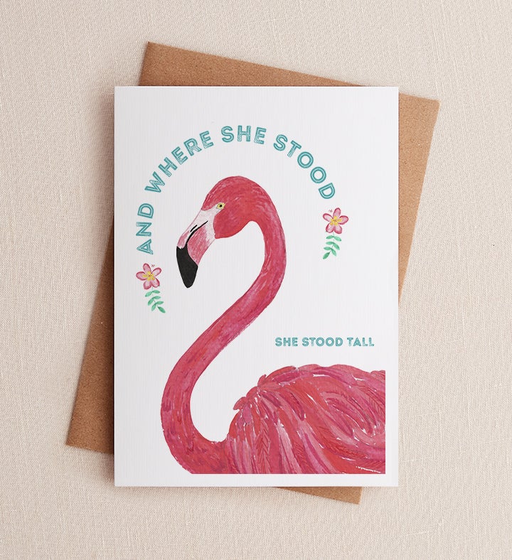 She Stood Tall Sympathy Greeting Card | 1800Flowers.com She Stood Tall Sympathy Greeting Card | 1800Flowers.com