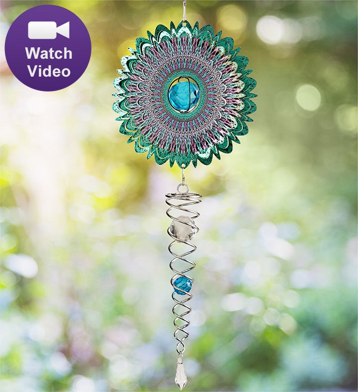 Crystal Cosmic Wind Spinner | 1800Flowers.com