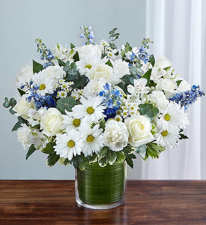 Cherished Memories™ Blue & White | 1800Flowers.com - 95409