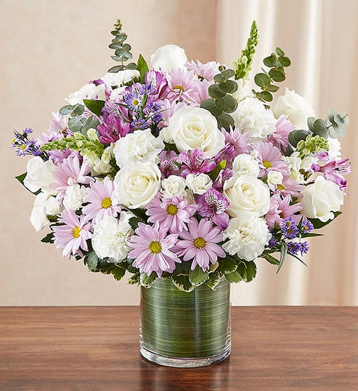 Cherished Memories™ Lavender & White | 1800Flowers.com - 95421