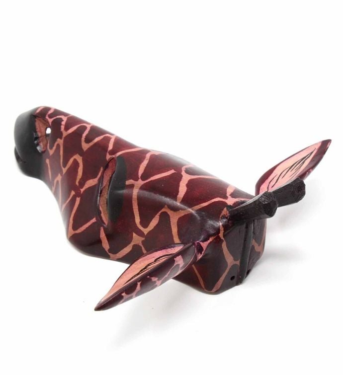 Hand-carved African Giraffe Mask Wall Hanging Decor | Goodsey.com ...