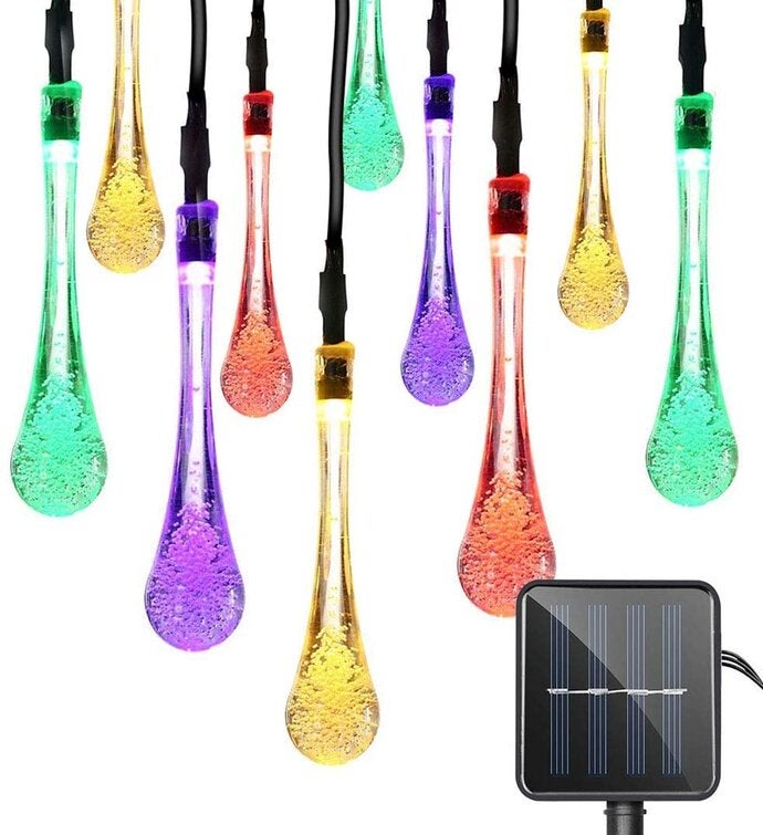 Multi Color Solar String Lights | 1800Flowers.com | MK009198