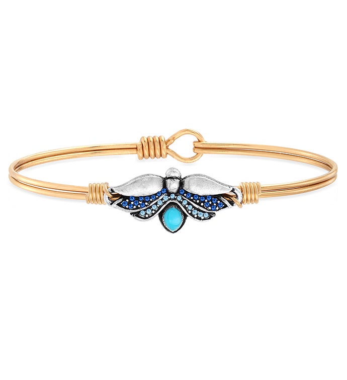 Firefly Bangle Bracelet Brass | Marketplace | 1800Flowers