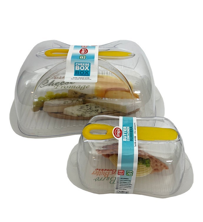 Farm Cheese Keeper & Farm Butter Keeper Bundle | Marketplace | 1800Flowers