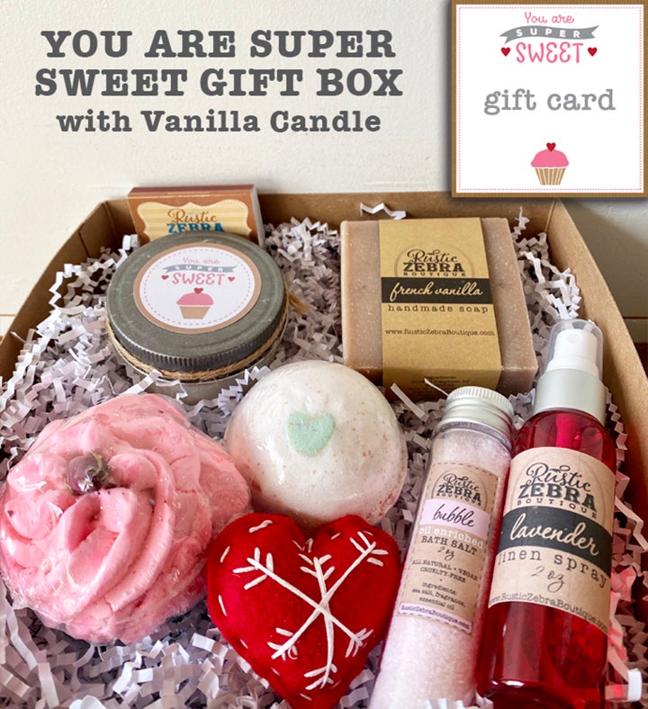 You Are Super Sweet Valentine Gift Box | marketplace | 1800flowers