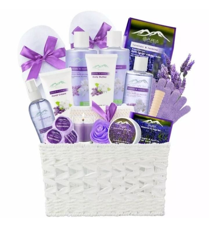 Luxurious Bath & Body Spa 20-piece Gift Basket | Marketplace | 1800Flowers