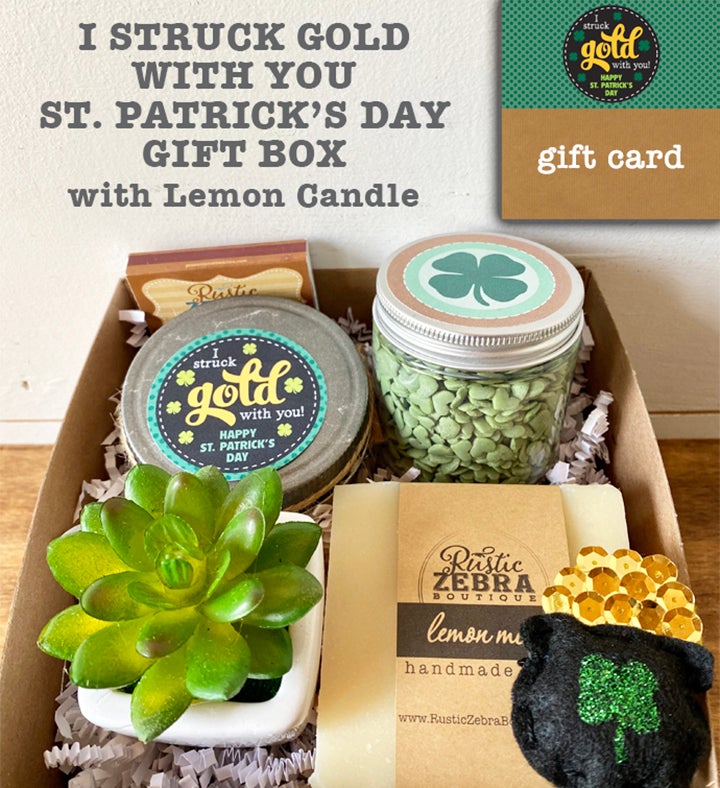 I Struck Gold St Patricks Day Gift Box | Marketplace | 1800Flowers.com
