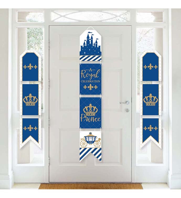 Royal Prince Charming Hanging Vertical Paper Banners | Marketplace ...