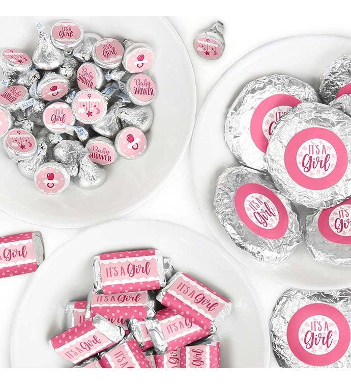 Its A Girl Candy Favor Sticker Kit | Marketplace | 1800Flowers