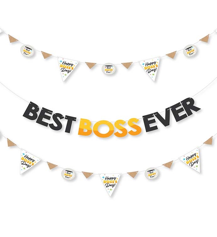 36 Banner Cutouts And Best Boss Ever Banner Letters | Marketplace ...