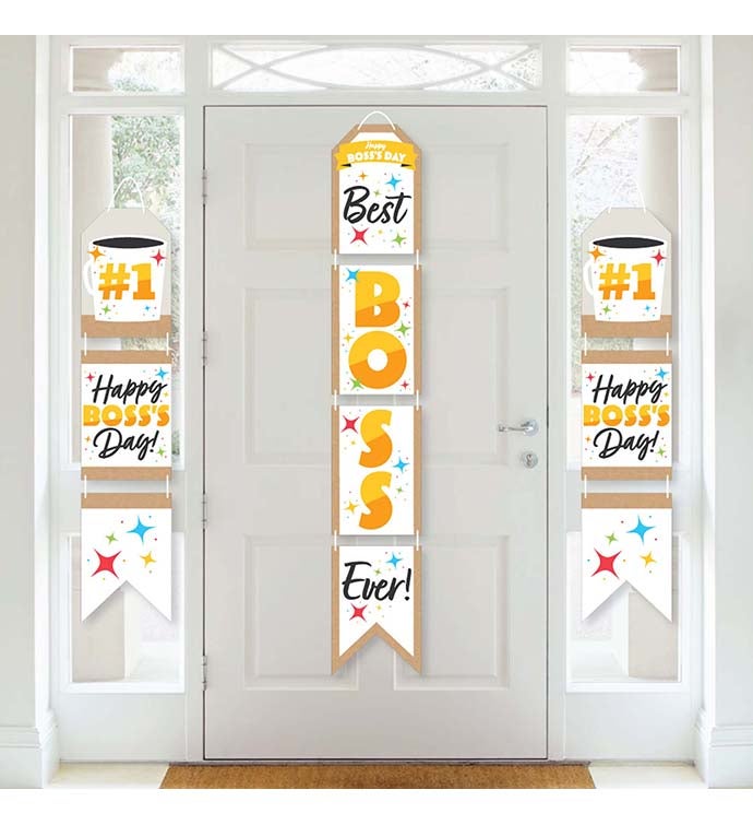 Hanging Vertical Paper Door Banners Indoor Door Decor | Marketplace ...