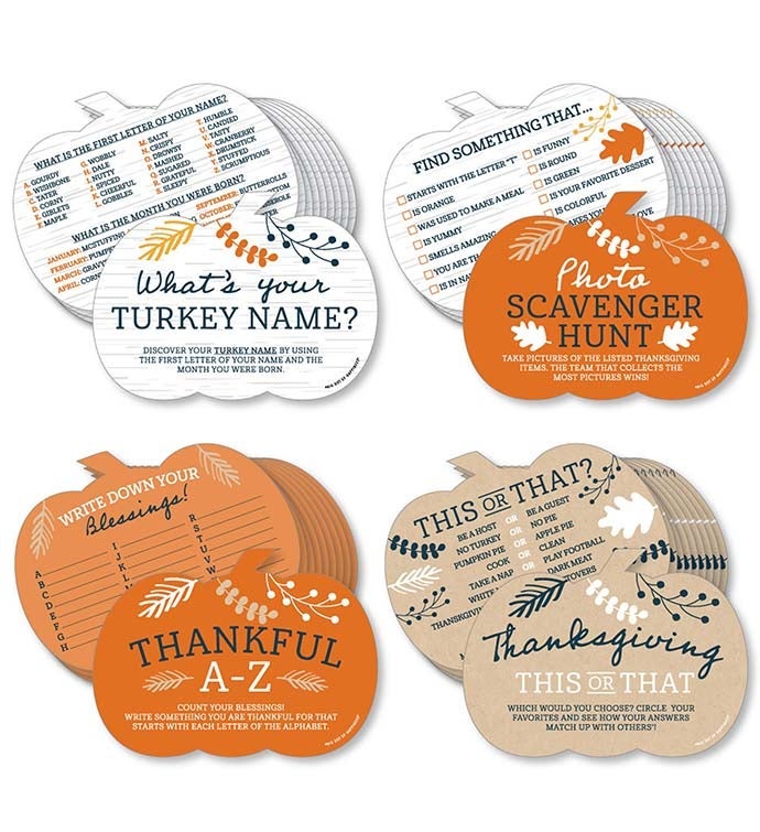 Happy Thanksgiving 4 Fall Harvest Games | Marketplace | 1800Flowers