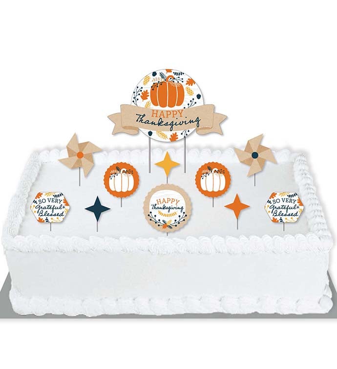 Fall Cake Decorating Kit Cake Topper | Marketplace | 1800Flowers