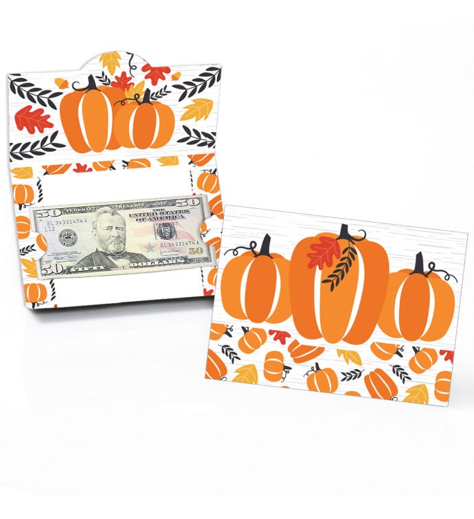 Fall Pumpkin Money And Gift Card Holders | Marketplace | 1800Flowers