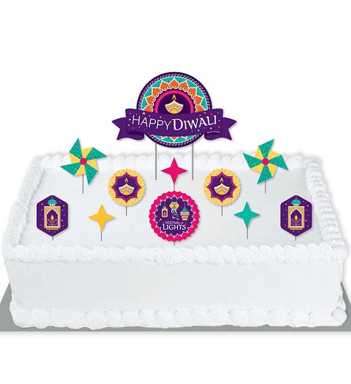 Happy Diwali Cake Topper Set | Marketplace | 1800Flowers