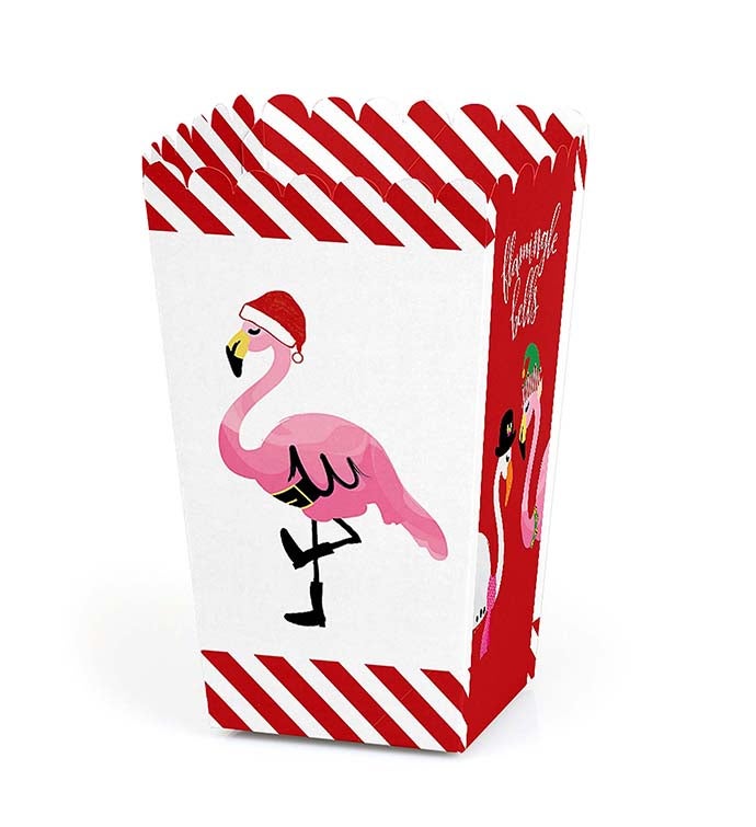 Flamingle Bells Favor Popcorn Treat Boxes | Marketplace | 1800Flowers