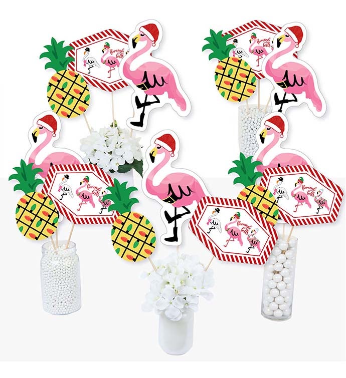 Flamingle Bells Tropical Christmas Centerpiece | Marketplace | 1800Flowers