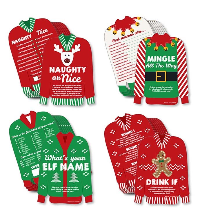 Ugly Sweater 4 Christmas Party Games | Marketplace | 1800Flowers