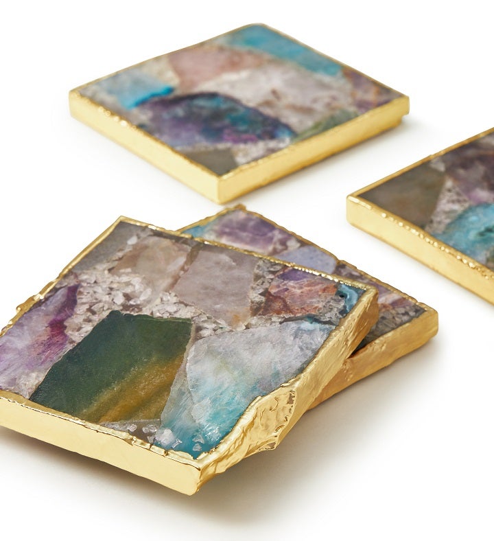 Radiance Composite Agate Coasters | Marketplace | 1800Flowers