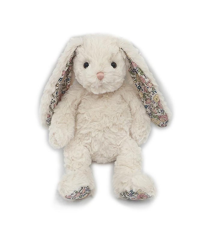 Faith Cream Floral Bunny Plush Toy | Marketplace | 1800Flowers