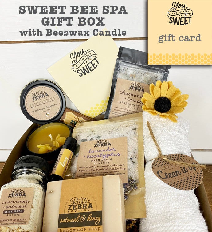 You Are So Very Sweet Bee Spa Gift Box | Marketplace | 1800Flowers