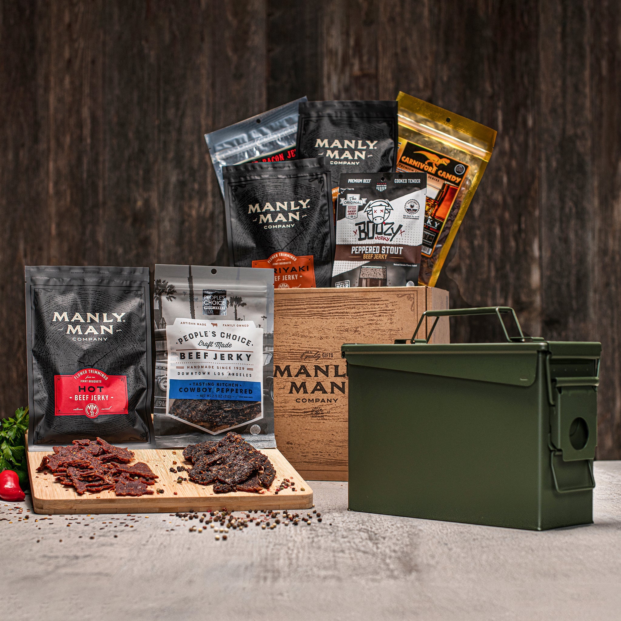 The Best Jerky Ammo Can Gift Basket | Marketplace | 1800Flowers