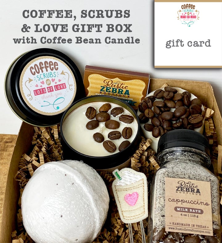 Coffee Scrubs And Love Gift Box | Marketplace | 1800Flowers
