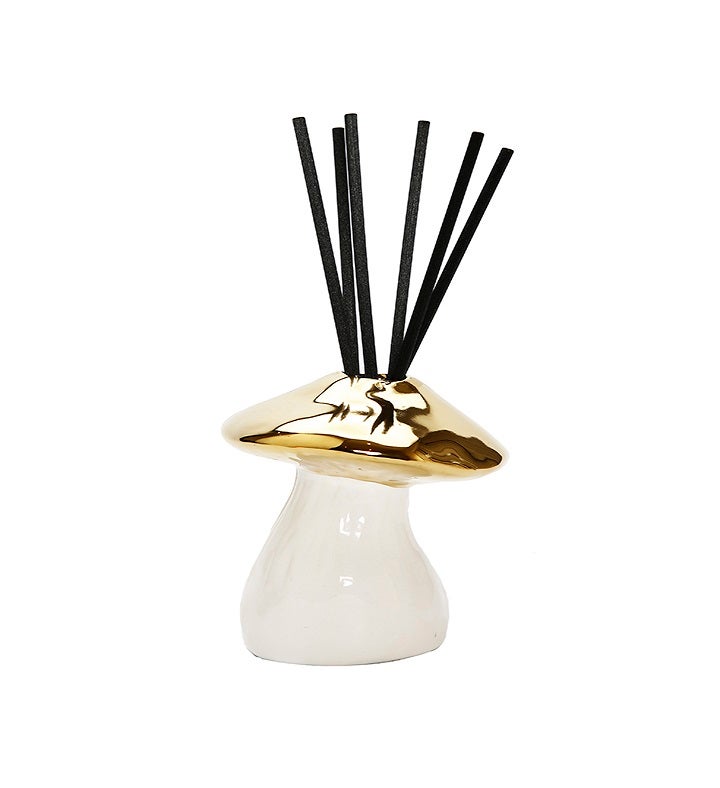 Gold And White Mushroom Shaped Diffuser | Marketplace | 1800Flowers
