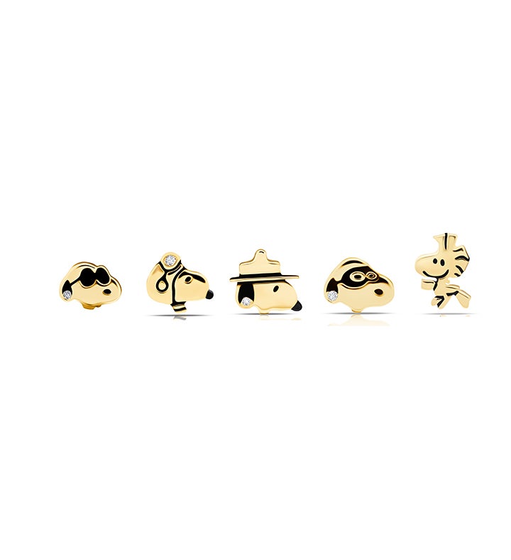 Snoopy And Woodstock Stud Earrings Set | Marketplace | 1800Flowers
