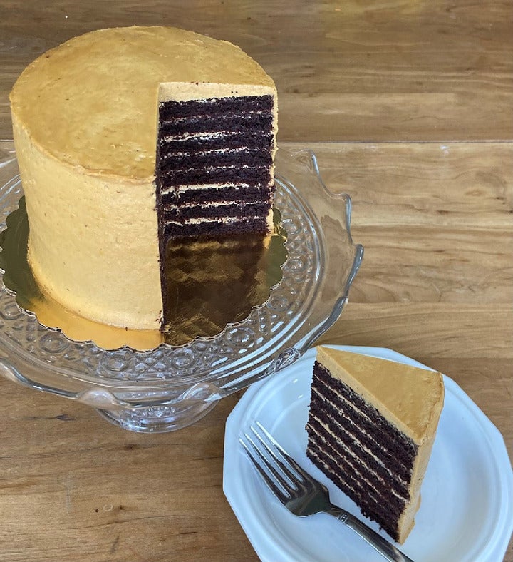 Coffee Chocolate Smith Island Cake