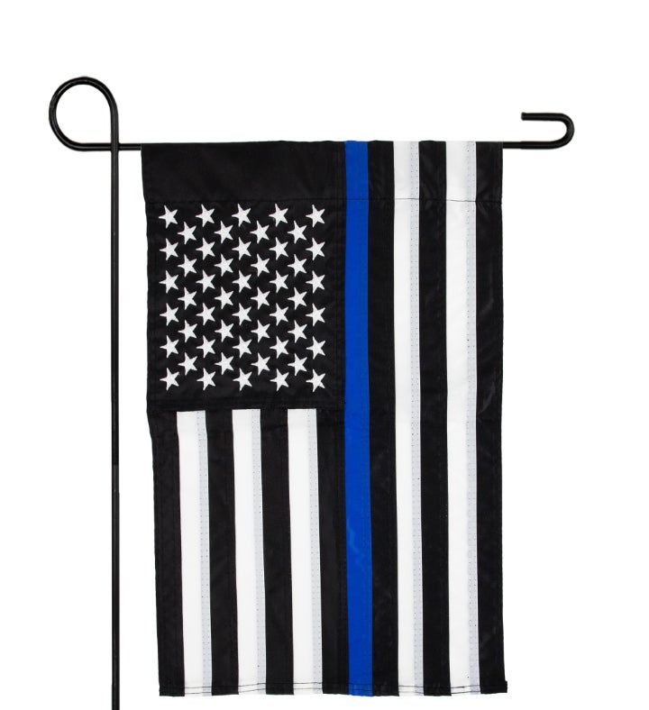 Law Enforcement Patriotic Outdoor Garden Flag | Marketplace | 1800Flowers