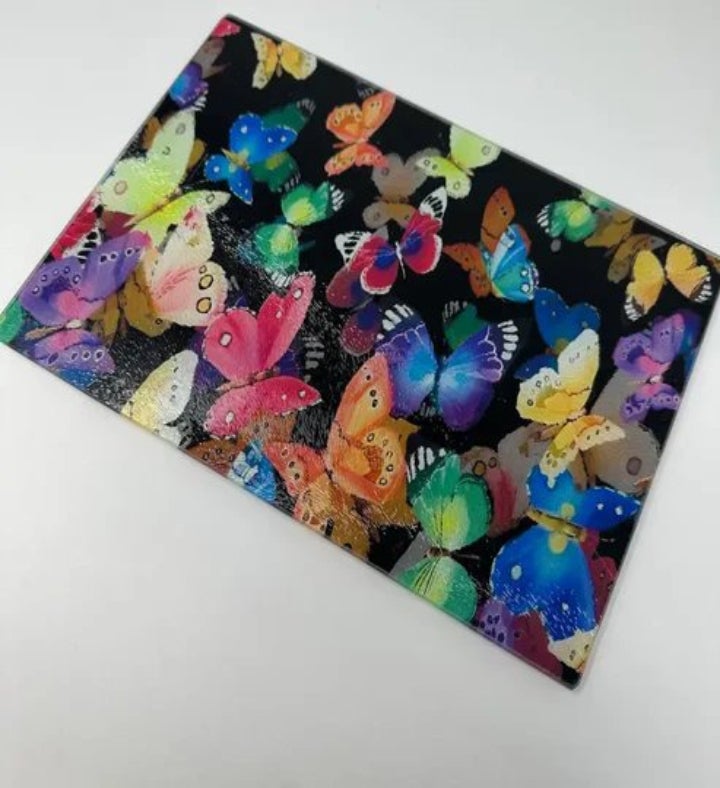 Colorful Butterfly Cutting Charcuterie Board Marketplace 1800flowers