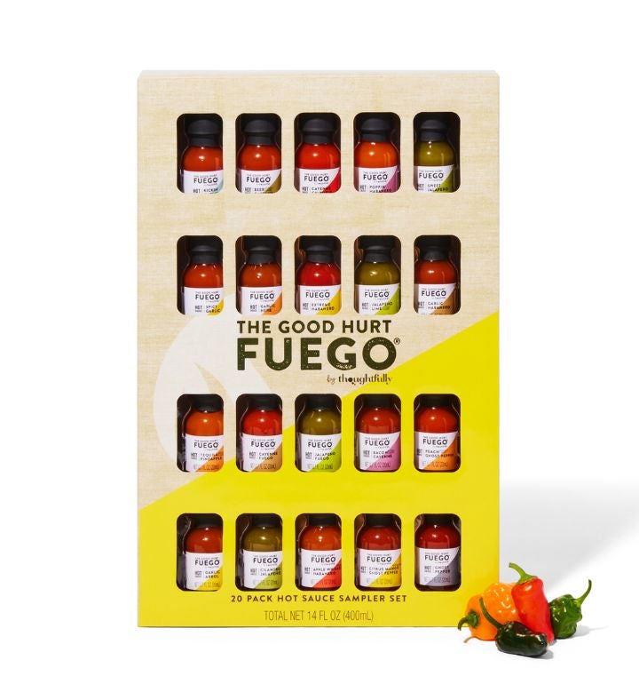 The Good Hurt Fuego Hot Sauce Sampler Set Of 20 | Marketplace | 1800Flowers
