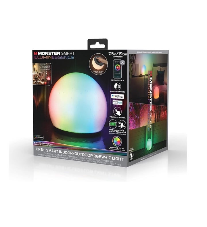 LED 7Inch Indoor Outdoor Color Flow Light Ball | Marketplace | 1800Flowers